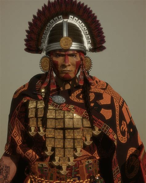Kaolin P Inca Officer Inca Art Inca Inca Empire