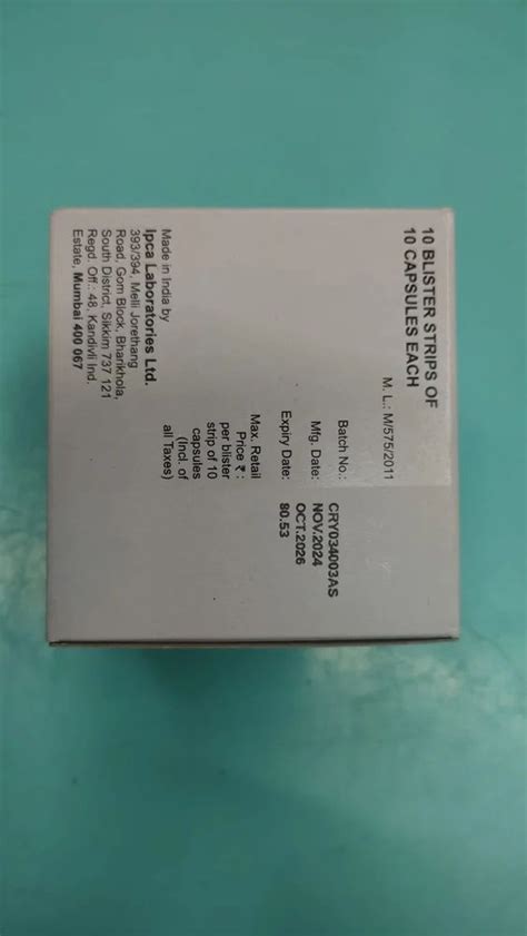 Ramcor 5 Ramipril Capsule At ₹ 80strip Ramipril Tablet In Patna Id