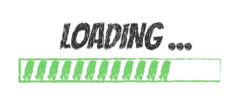 premium vector loading progress vector isolated on white