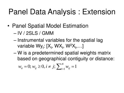 PPT Econometric Analysis Of Panel Data PowerPoint Presentation Free Download ID 733174