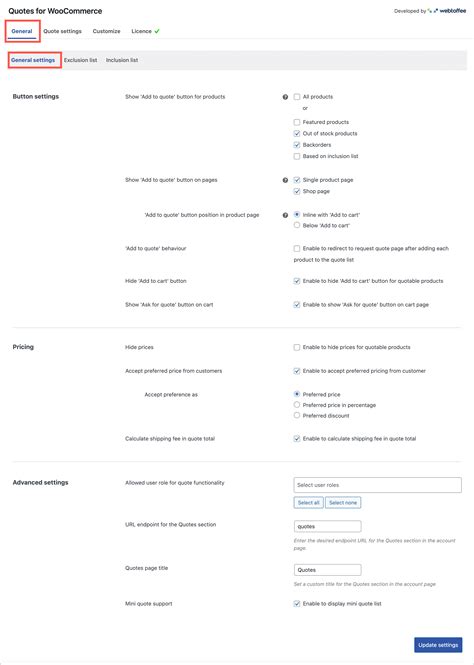Webtoffee Woocommerce Request A Quote Setup Guide