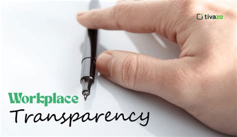 Workplace Transparency 9 Proven Ways To Build Trust