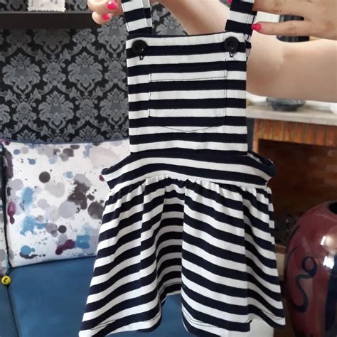 کمدا قیمت و خرید پیراهن یا دامن پیشبندی رنگ راه راه سفید مشکی سایز