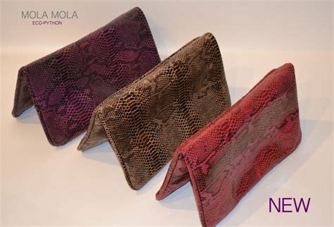 Mola Mola Eco Python Purses