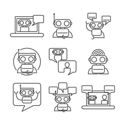 Chatbot Vector Art Icons And Graphics For Free Download