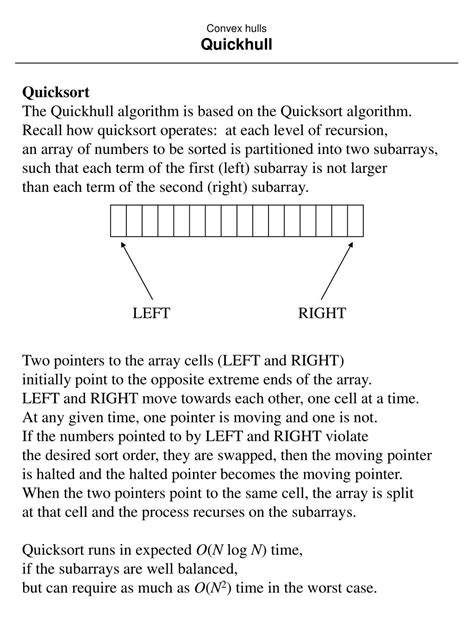 Ppt Convex Hulls Quickhull Powerpoint Presentation Free Download