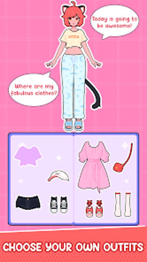 Android Için Paper Doll Diary Chibi Dolls İndir