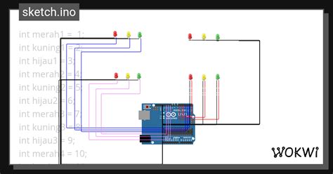 Simpang 4 Bb Wokwi Esp32 Stm32 Arduino Simulator