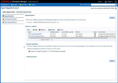 ORACLE BASE Upgrade Oracle Enterprise Manager Cloud Control 12c