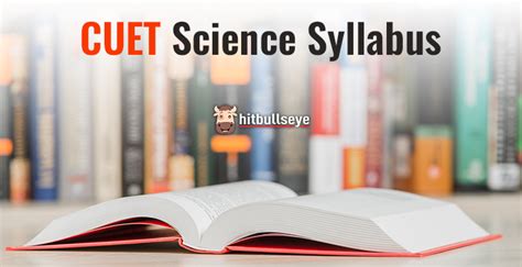 Cuet Exam 2026 Science Syllabus