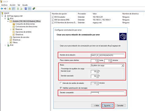 Configurar Dhcp Failover Cluster En Ms Windows Server 2016 Ragasys