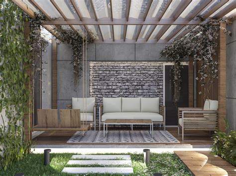 تصميم لاند سكيب لفيلا في المملكة العربية السعودية مستقل