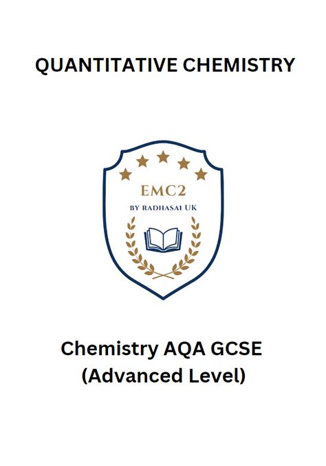 Quantitative Chemistry Chemistry Aqa Gcse Radhasai Uk