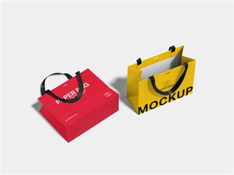 Paper Bag Mockup Product Mockups Ft Paper And Mockup Envato