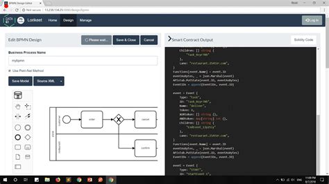 Bpmn To Hyperledger Fabric Chaincode Youtube