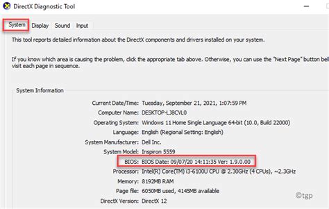 How To Find Out BIOS Version In Windows