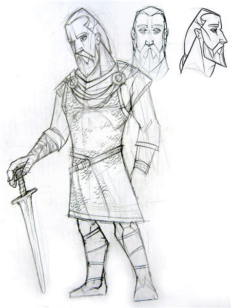 Beowulf Character Design On Behance