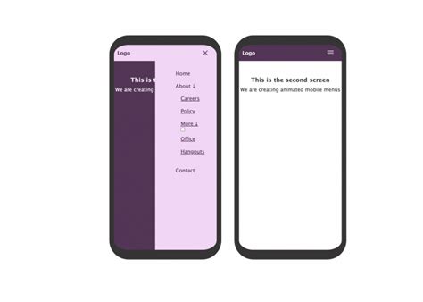 Animating Mobile Menus Using Css Logrocket Blog