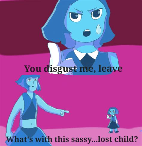 Whats With This Sassy Lost Aquamarine Steven Universe Know Your Meme