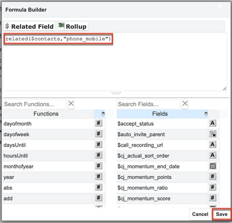 Sugar Logic Walkthrough Related Module Formulas Sugar Support
