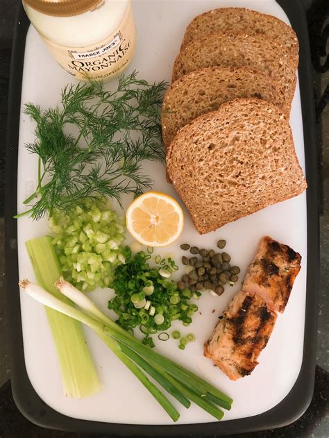 Grilled Salmon Sandwich Stylin By Aylin