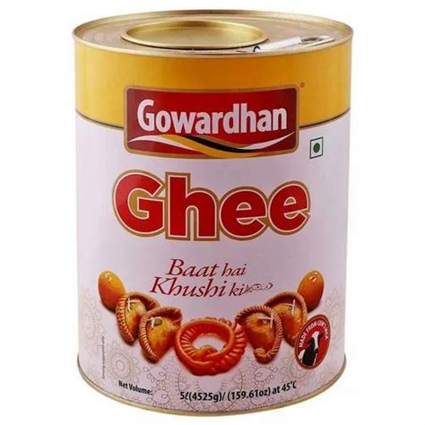 5l Gowardhan Pure Cow Ghee At Best Price In Madurai By Jeyameenachi Trading Corporation Id