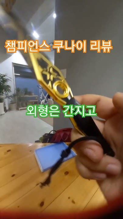 챔피언스 쿠나이 리뷰 Youtube