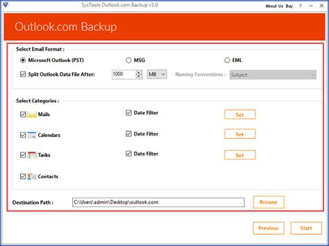Best Outlook Com Backup Tool With A Complete Backup Solution