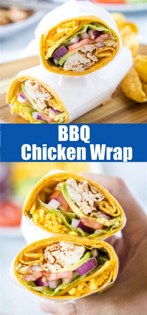 Bbq Chicken Wrap