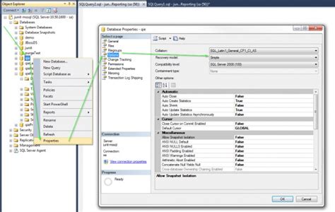 How To Set The Recovery Model To Simple In Ms Sql Server Knowledge Base Qvera