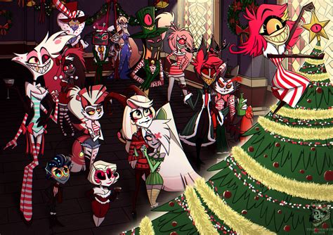 Hazbin Christmas 2022 By Tyrannosaurusbichon On Deviantart