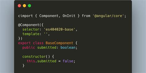 component inheritance in angular object oriented programming series