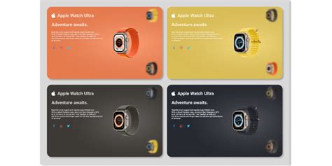 Apple Watch Ultra UI UX Design Figma