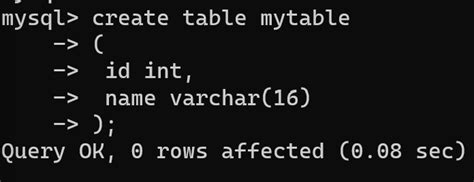 SQL Table을 사용해보자