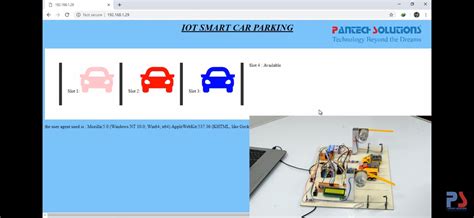 Smart Parking System Using Arduino With Node Mcu