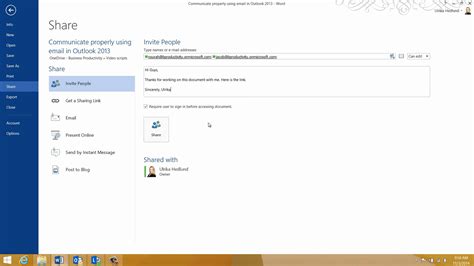 How To Co Author A Document In Word 2013 How To Word