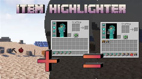 Item Highlighter Mod For Minecraft 1192 1182 1171 1165 Highlights New Items In