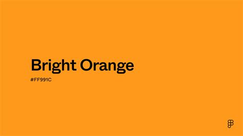 Bright Orange Color Hex Code Palettes And Meaning Figma