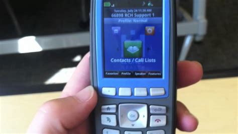 Spectralink Phone Basics For EMC YouTube