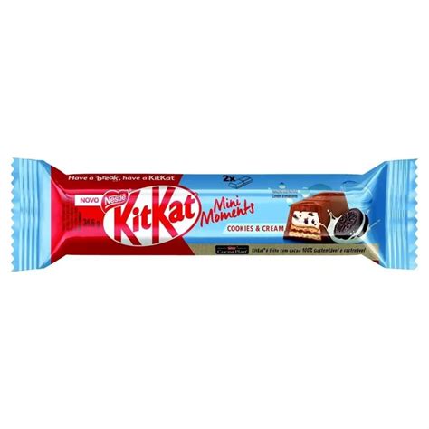 Kitkat Chocolate Mini Moments Cookies E Cream 346g Em Promoção