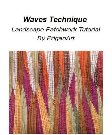 landscape patchwork tutorial pdf tutorial instant download etsy israel