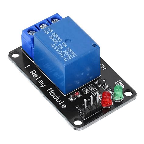 1 Way Relay Driver Module With Led Indicator Microcontroller Compatible Plc Mcu Control Board 5v