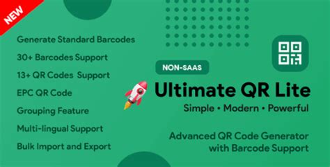 Ultimateqr Lite Qr Code Builder Barcode Generator Laravel Php