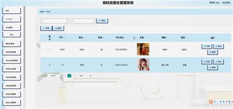 Springboot毕设 高校贫困生管理系统 程序论文 Csdn博客