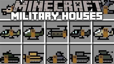 Minecraft Instant Military House Mod Spawn Army Structures Instantly Minecraft Mods