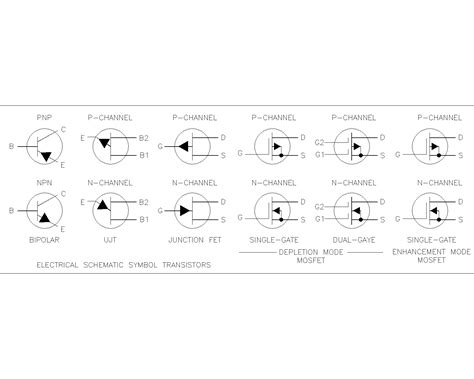 Electrical Schematic Symbol Connectors Cad Block And Typical Drawing