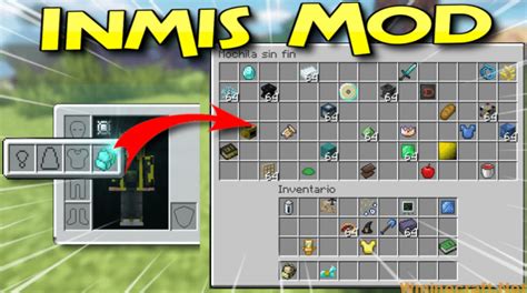 Inmis Mod 1 18 2 1 17 1 A Backpack Mod With A Progression Ladder