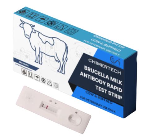 Brucella Milk Antibody Rapid Test Strip Chimertech