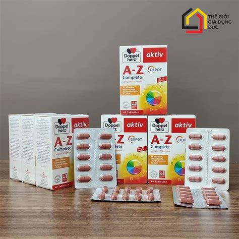 Vitamin tổng hợp A-Z Doppel Herz Complete hộp 40 viên