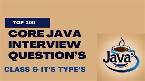 2 Class And Its Types 🏻 Java Corejava Corejavainterviewquestions Codingwithkiran1 Youtube